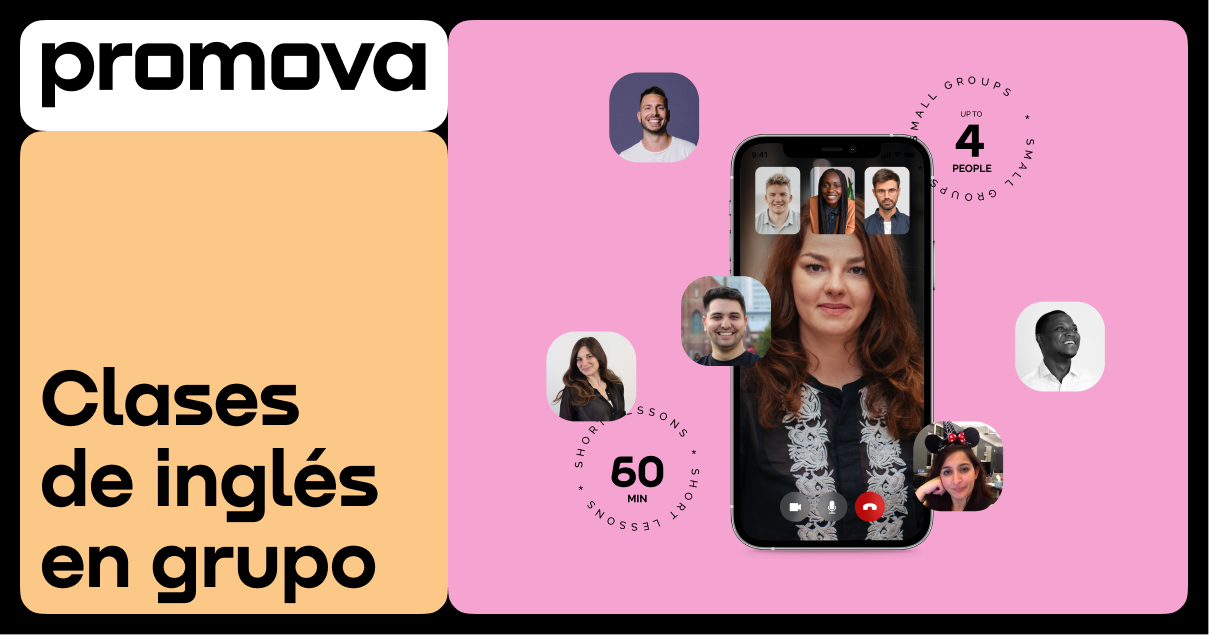 Clases de inglés grupales en línea | Promova