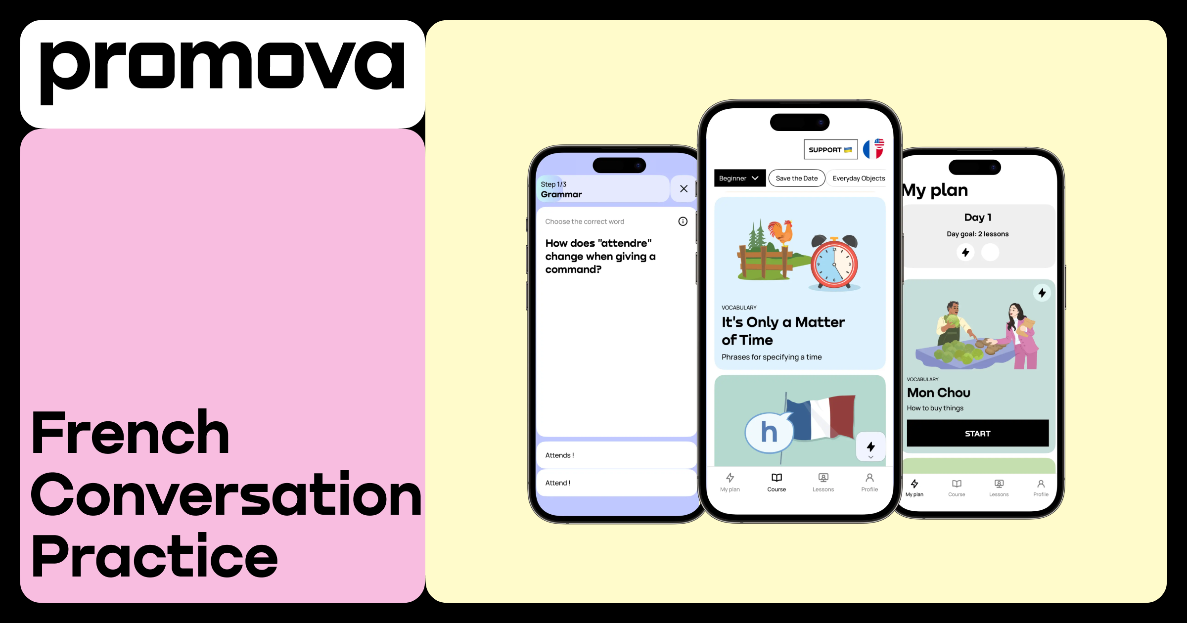French Conversation Practice Online | French Speaking Practice with Promova