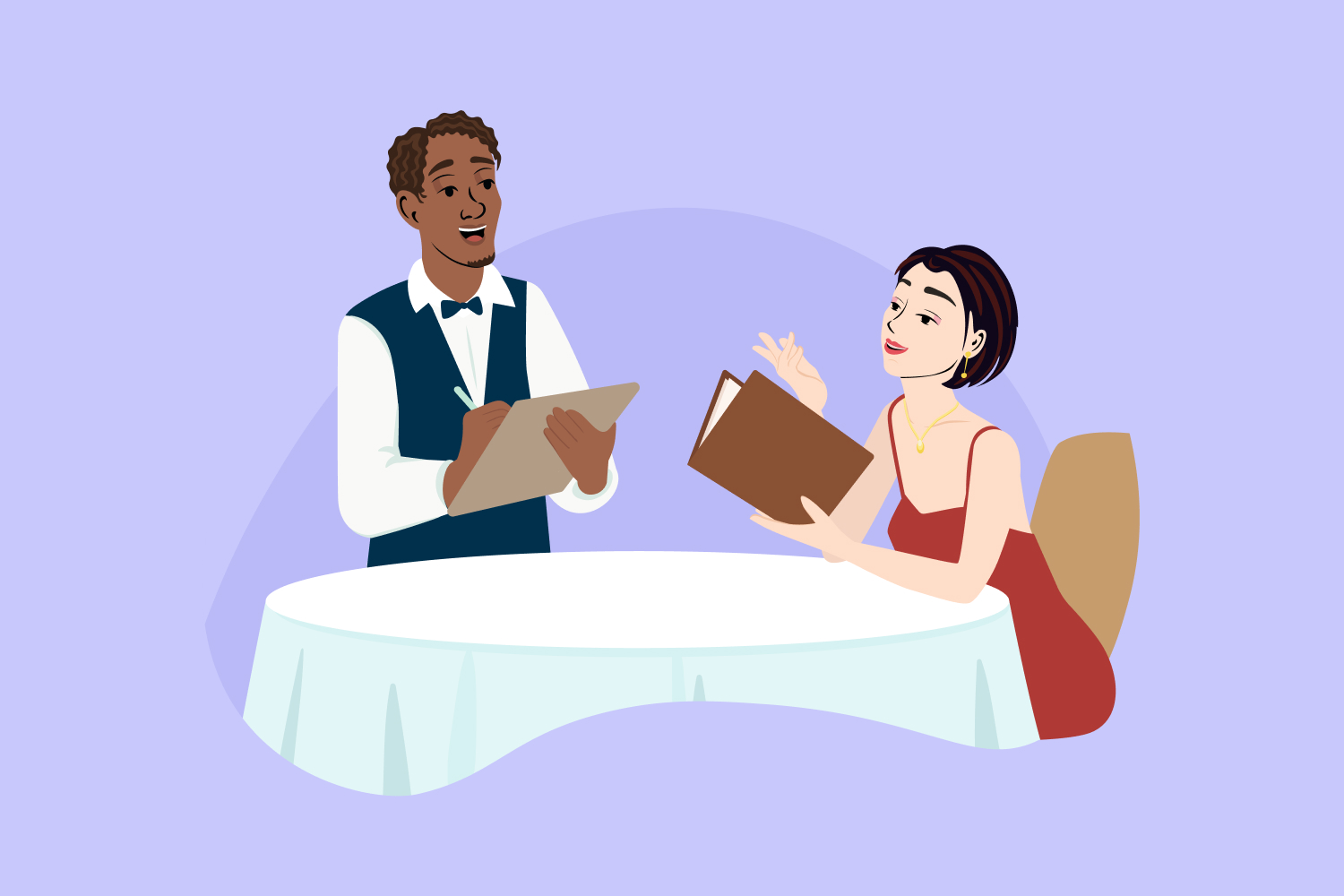 Navegar por el menú: Aprende cómo pedir en español