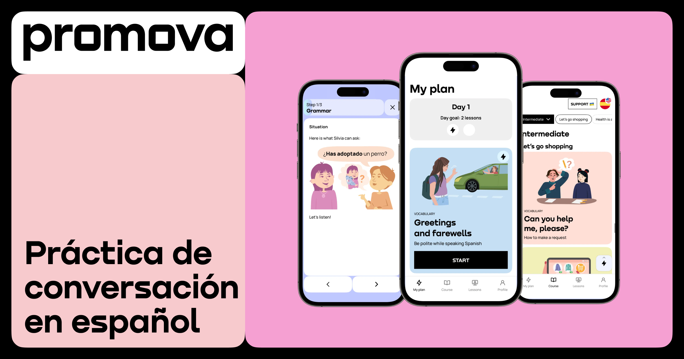 Clases de Conversacion Español Online | Promova